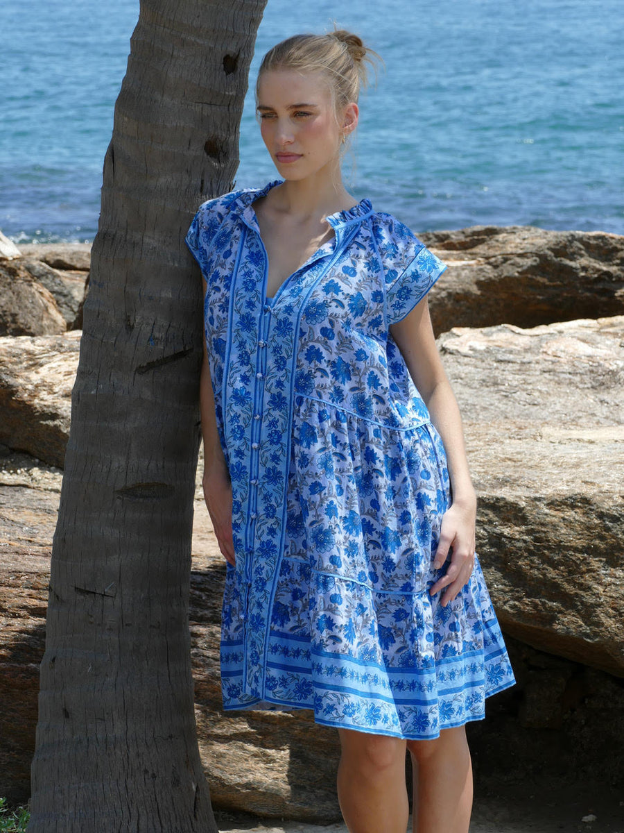 Stella Dress – Capri Blue